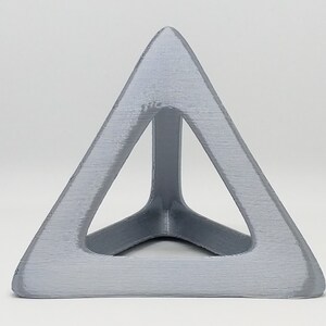Tetrahedron 3D Printed Geometric Model - Made to Order: Choose Your ...