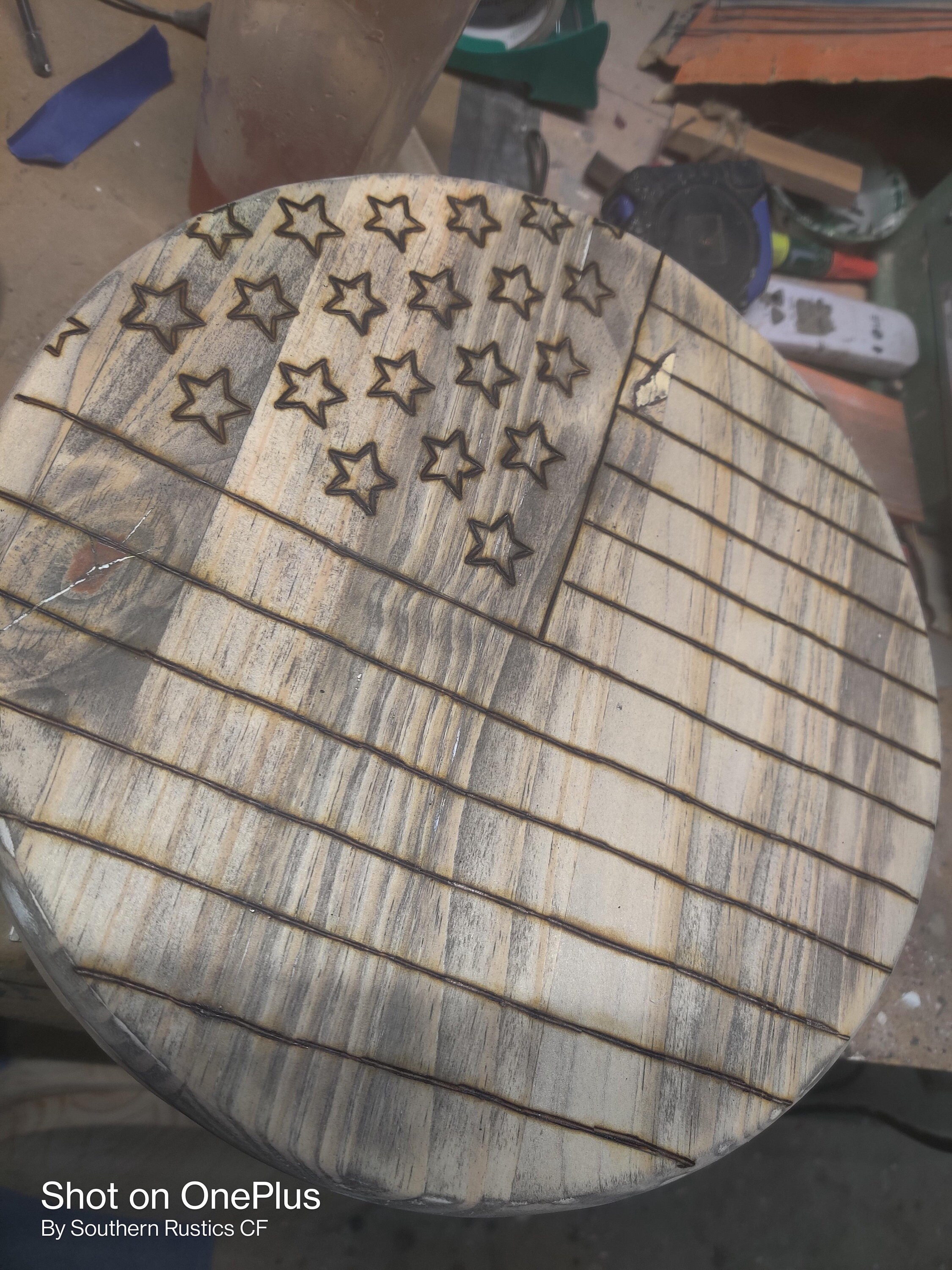 American Flag Lazy Susan - Etsy