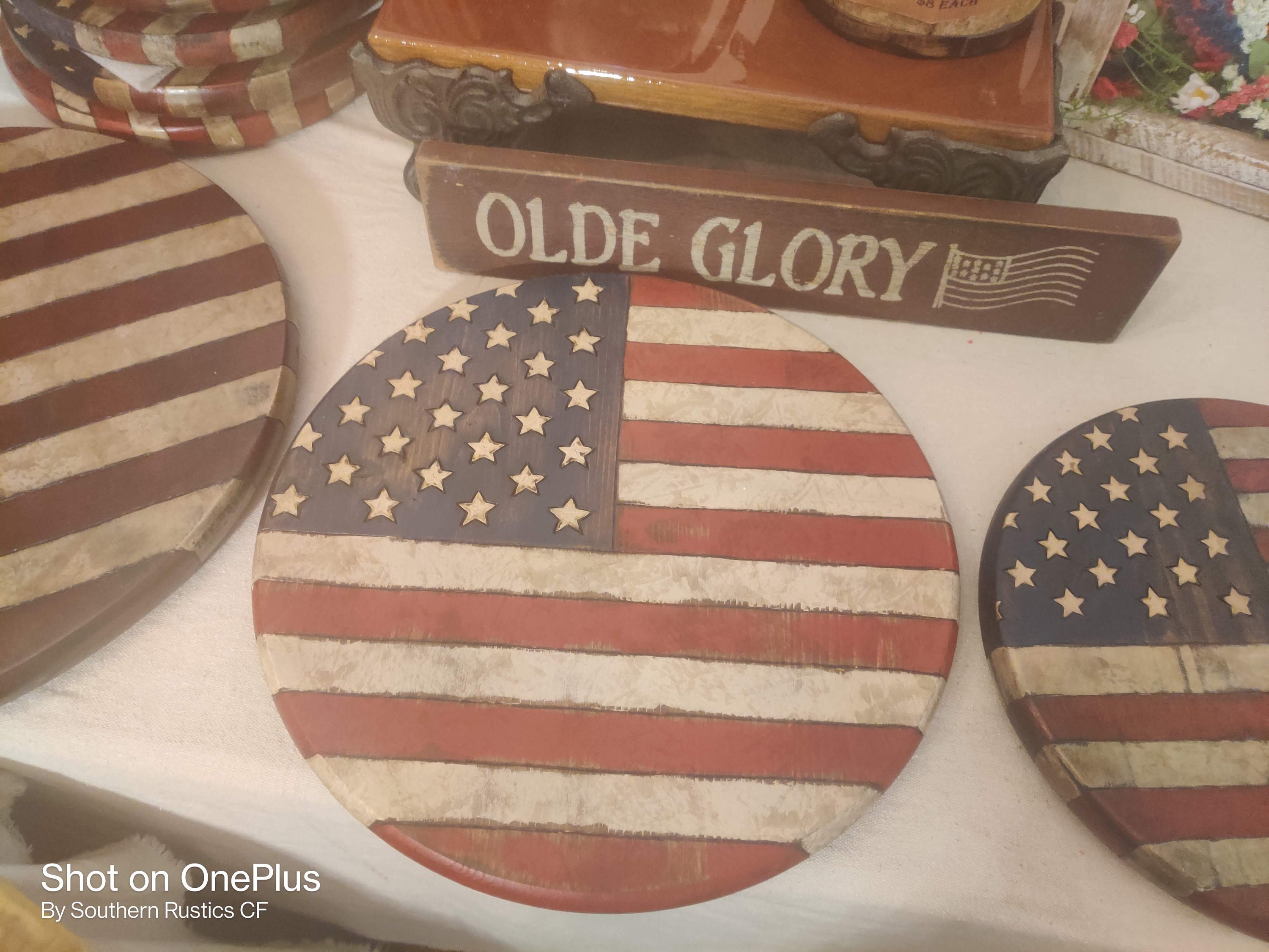 American Flag Lazy Susan - Etsy