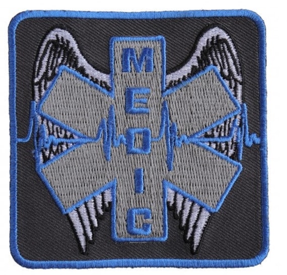 Army Medic Patch 3.5x3 Inch Embroidered Combat Medic Patch So