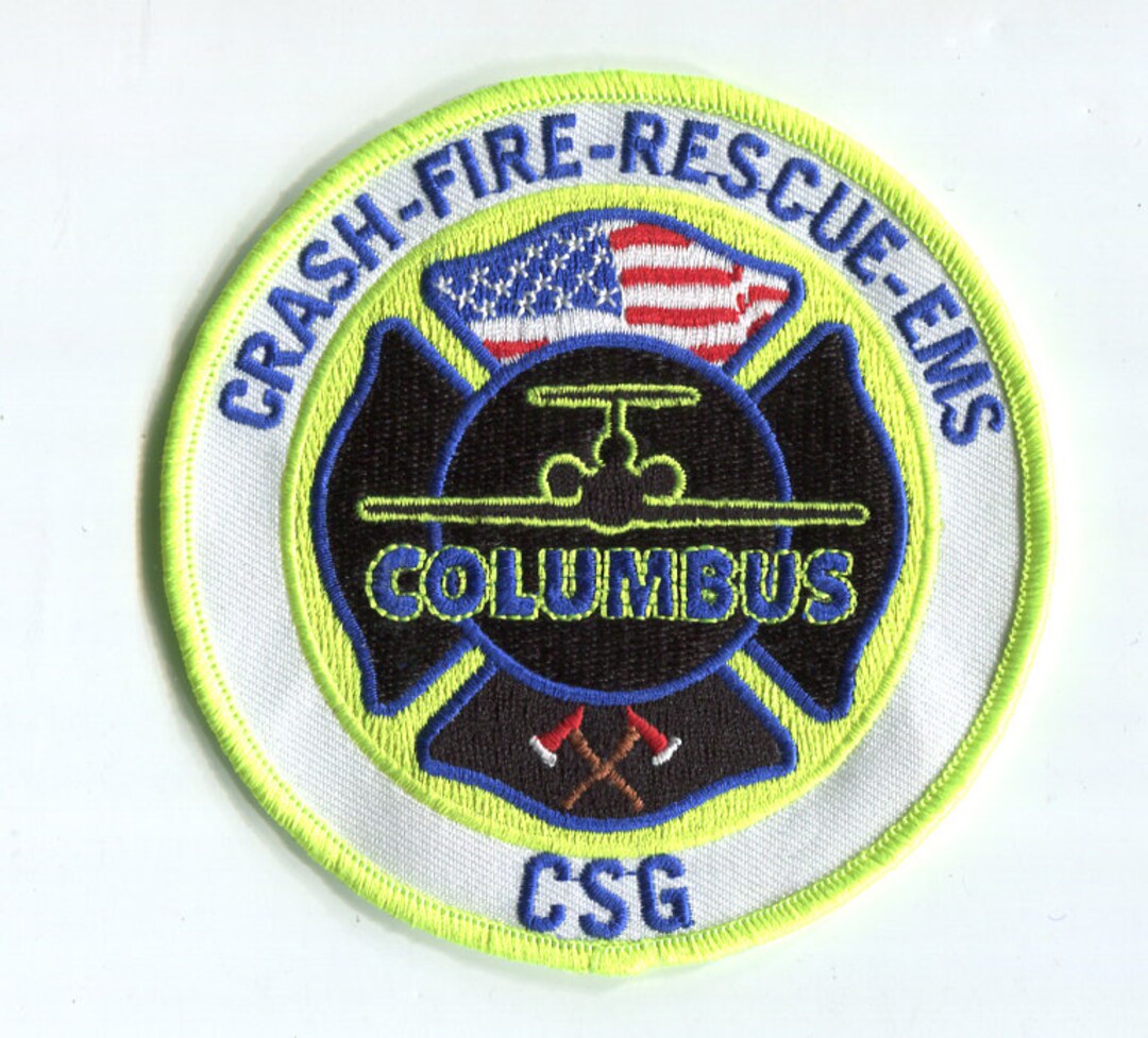 Georgia Fire Dept Columbus Crash Rescue EMS CSG Patch - Etsy