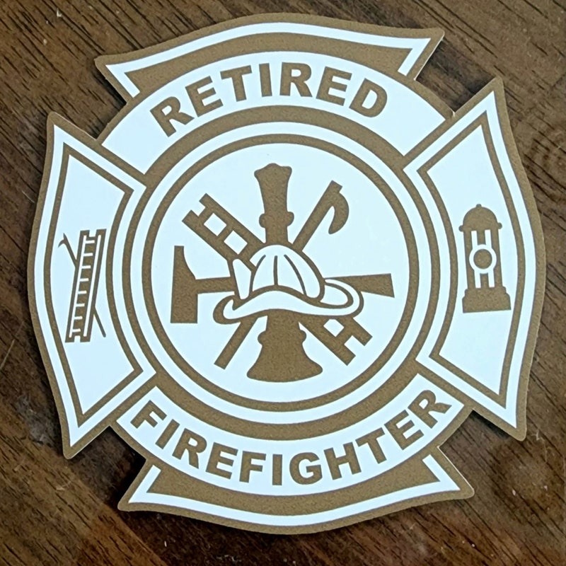 Fire Dept Decal - Etsy