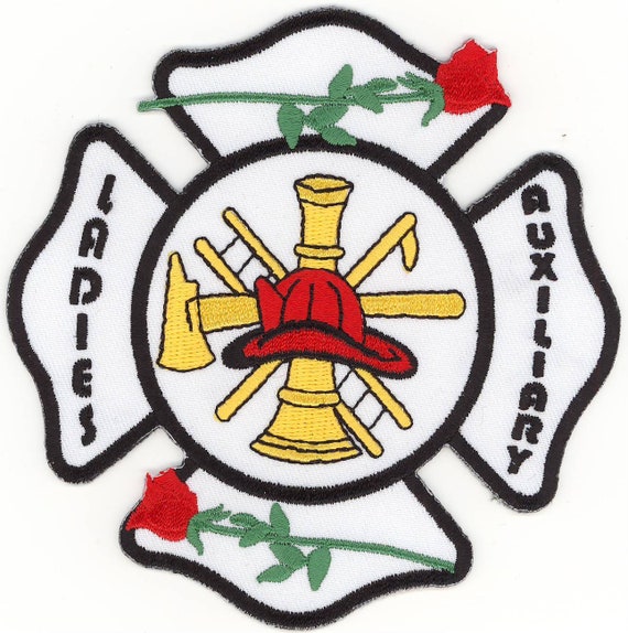 Fire Department Ladies Auxiliary Patch 4 | Etsy