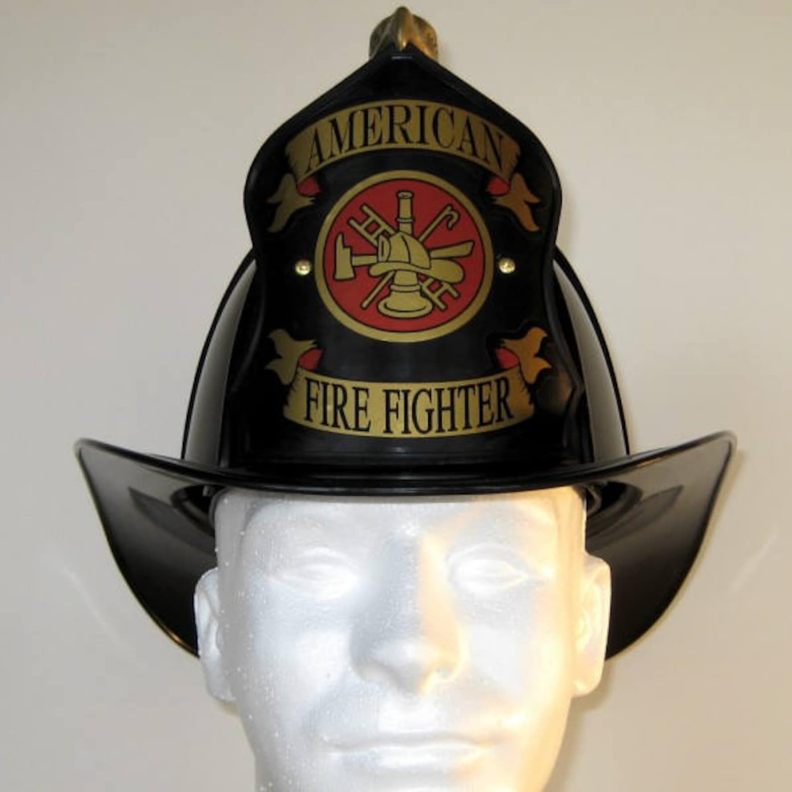 Texaco Helmet Traditional American Firefighter Black FREE | Etsy