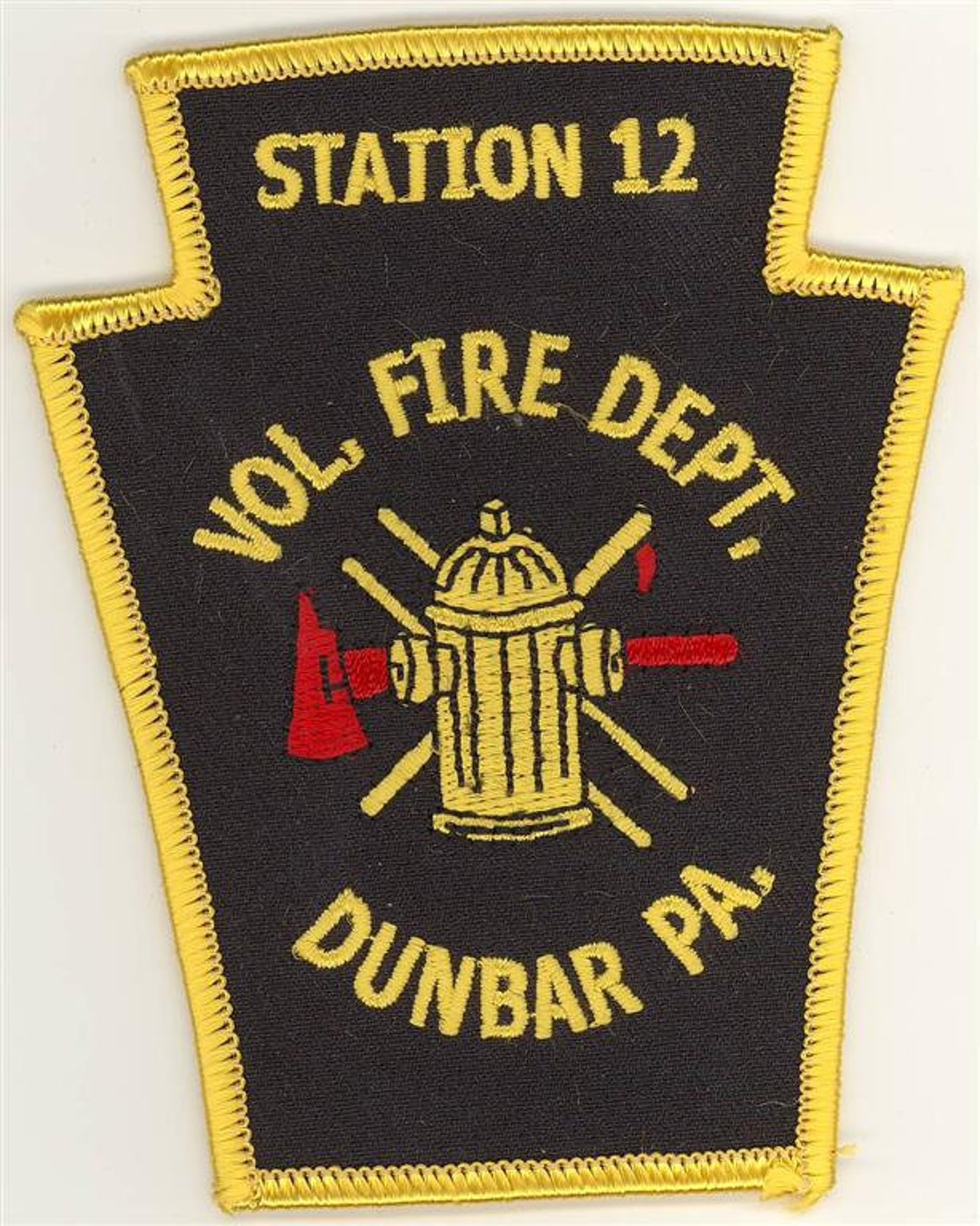 Pennsylvania Fire Dept Dunbar Volunteer Station 12 Patch - Etsy