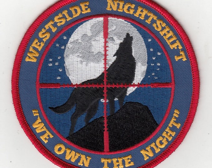 North Carolina Wilmington Police Westside Night Shift Patch - Etsy