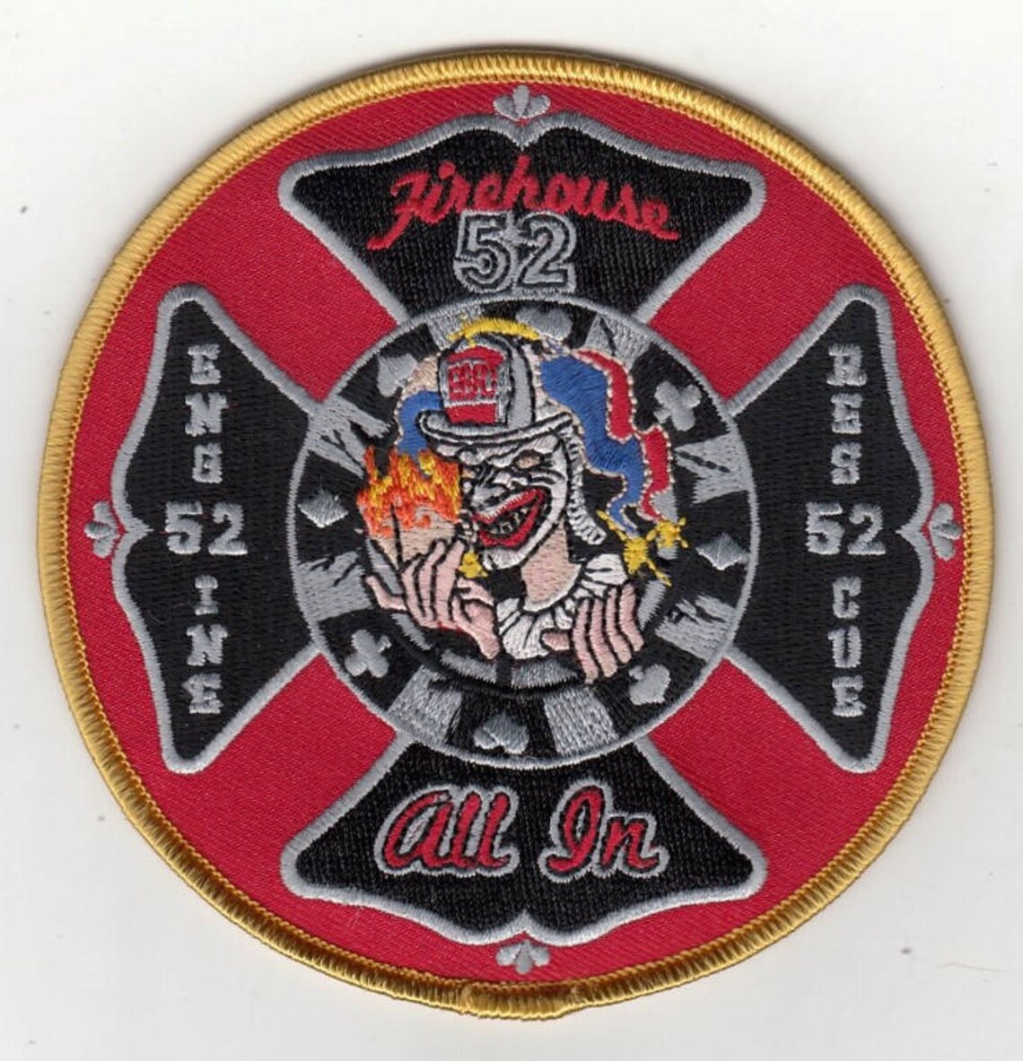 Florida Pompano Beach Engine Rescue 52 All in Patch (4.5") - Etsy