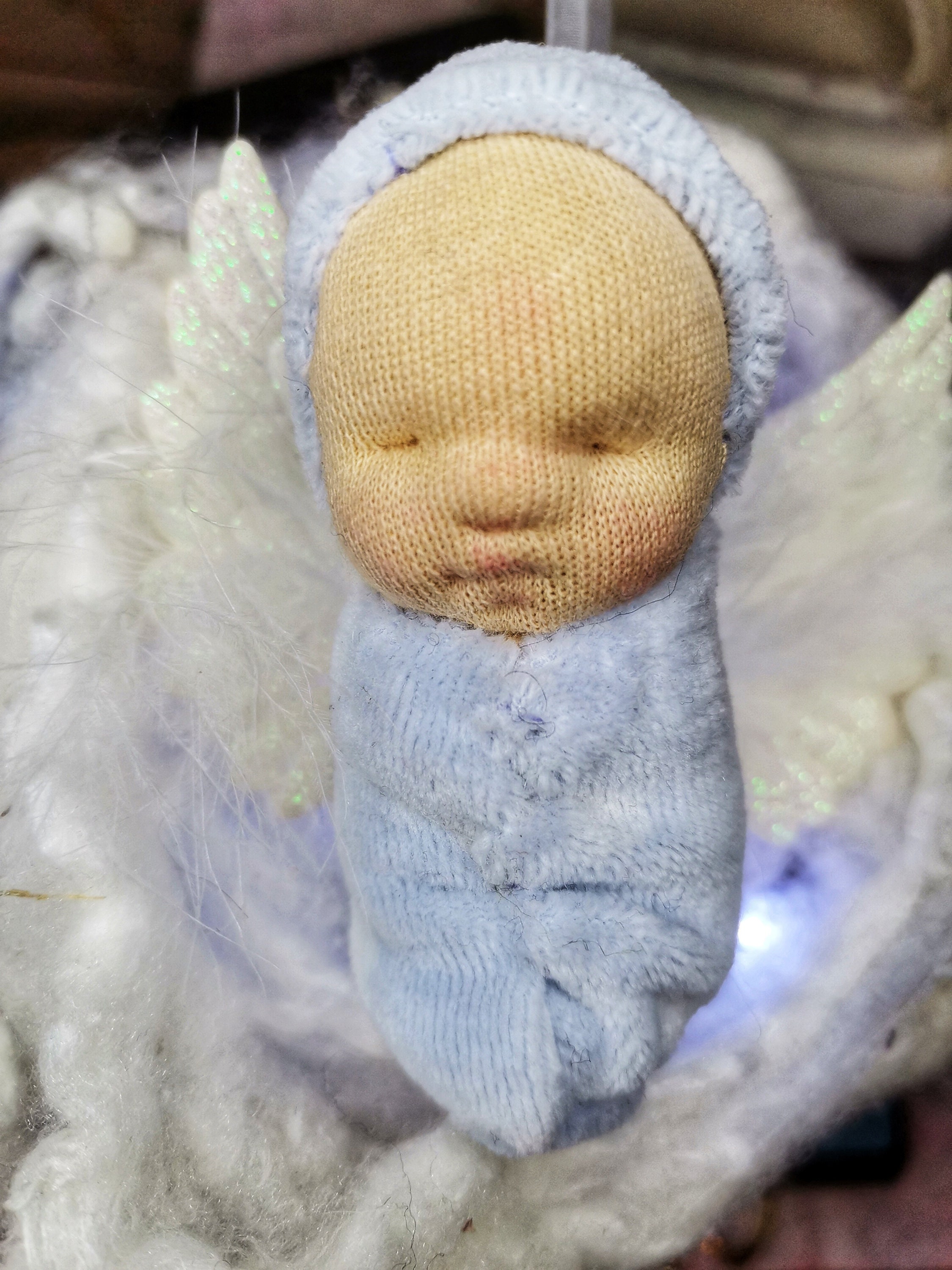 Waldorf Baby Doll 2 Inches Tale - Etsy
