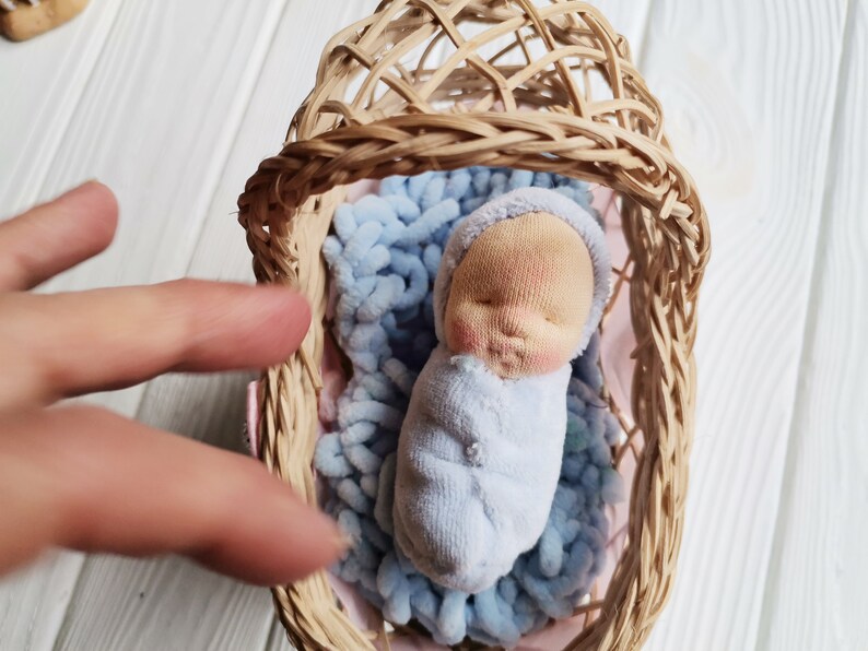 Waldorf Baby Doll 2 Inches Tale - Etsy