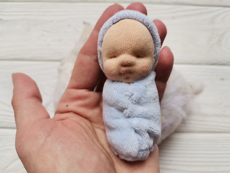 Waldorf Baby Doll 2 Inches Tale - Etsy