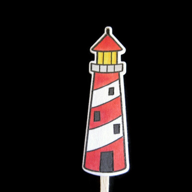 Lighthouse Cake Topper - Etsy