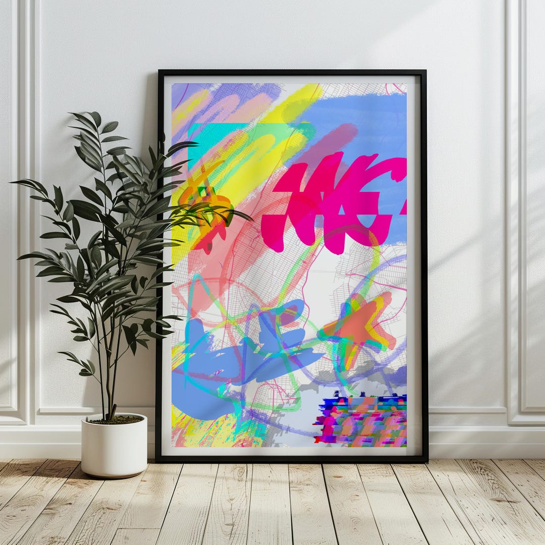 Graffiti NYC Print - Etsy