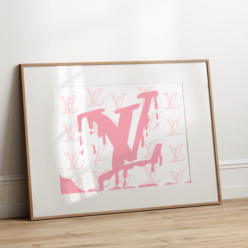 Louis Vuitton Poster - Etsy