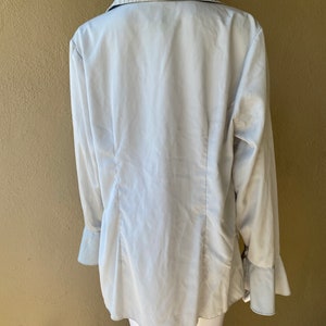 Grey Ruffle Blouse - Etsy