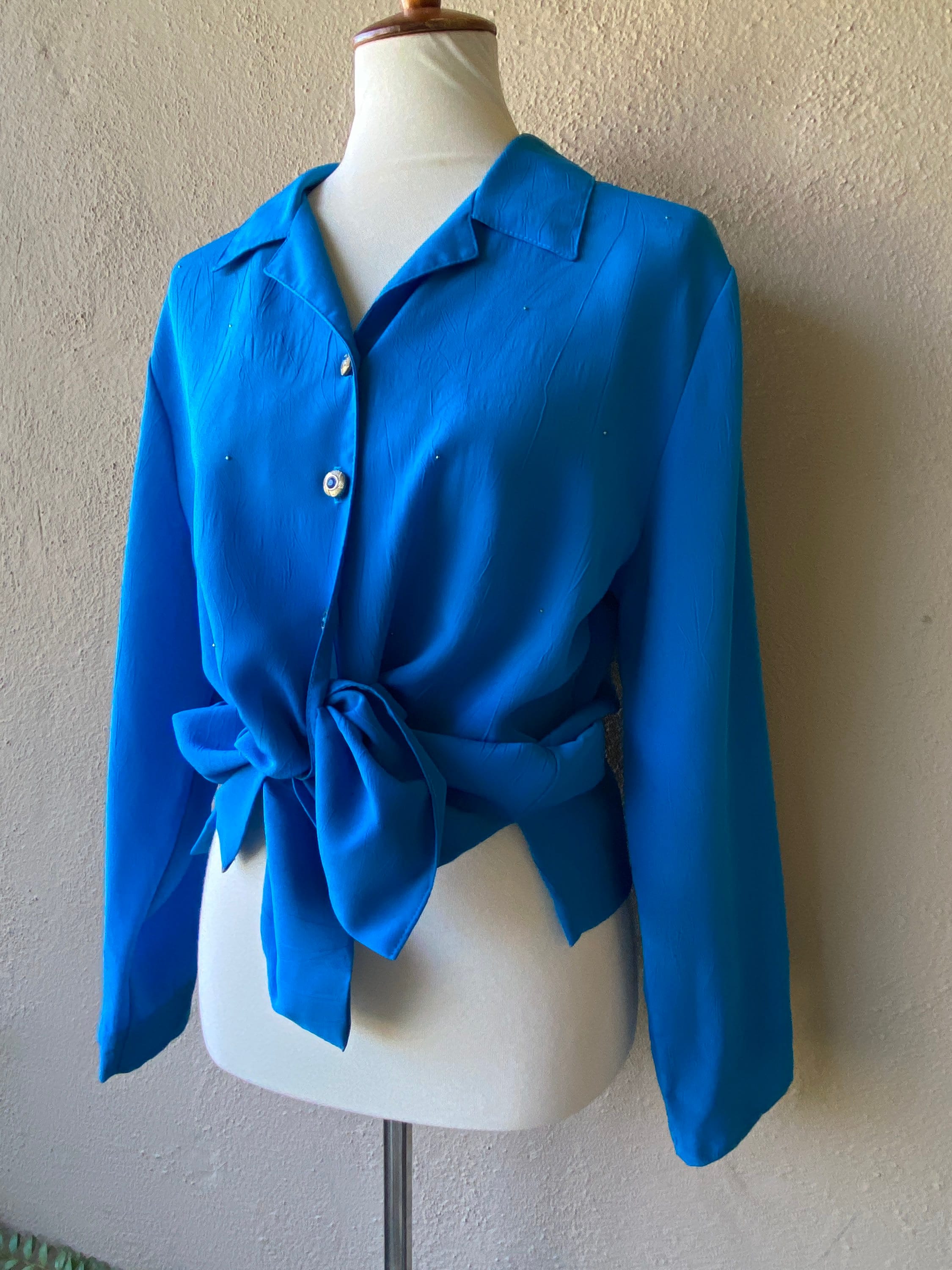 Blue Gem Top - Etsy