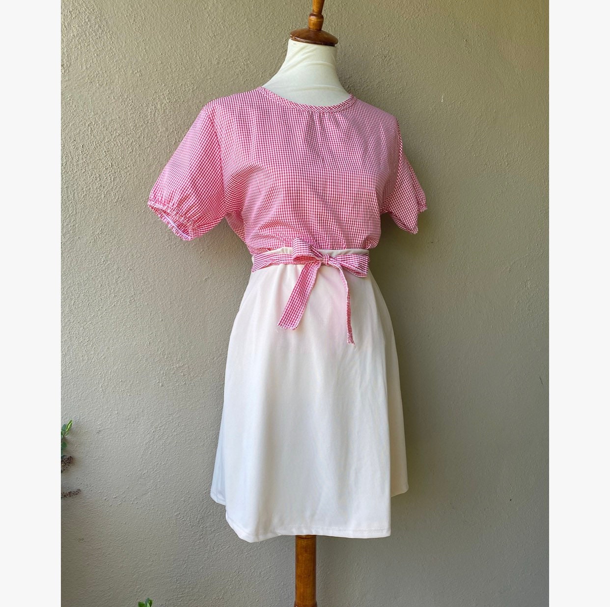 Red Gingham Set - Etsy