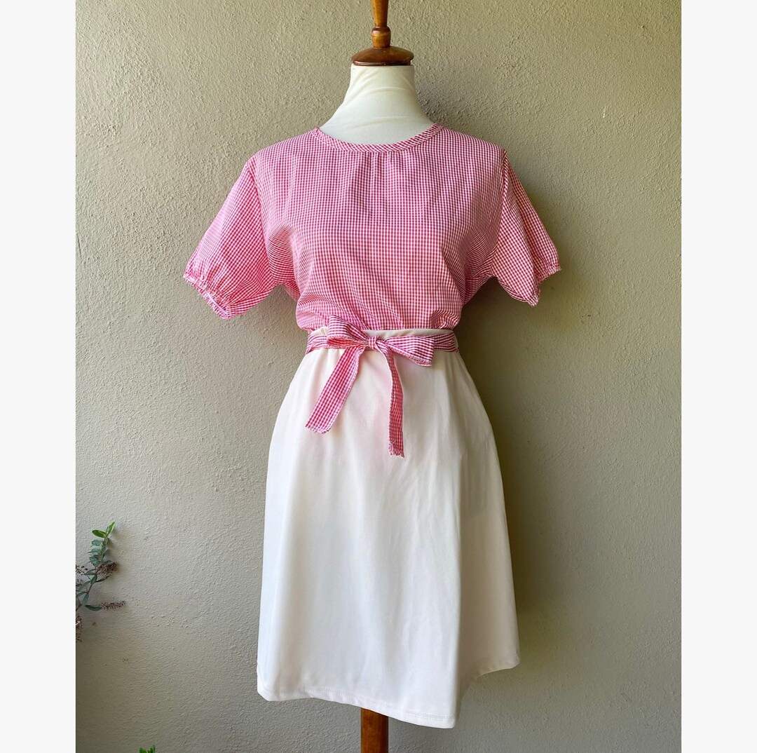 Red Gingham Set - Etsy