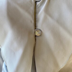 Grey Ruffle Blouse - Etsy