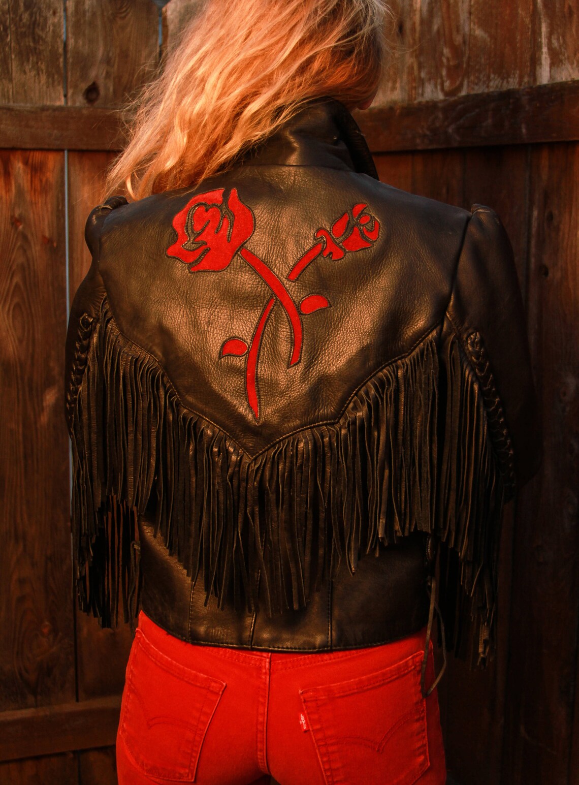 Diamond Leather Jacket - Etsy