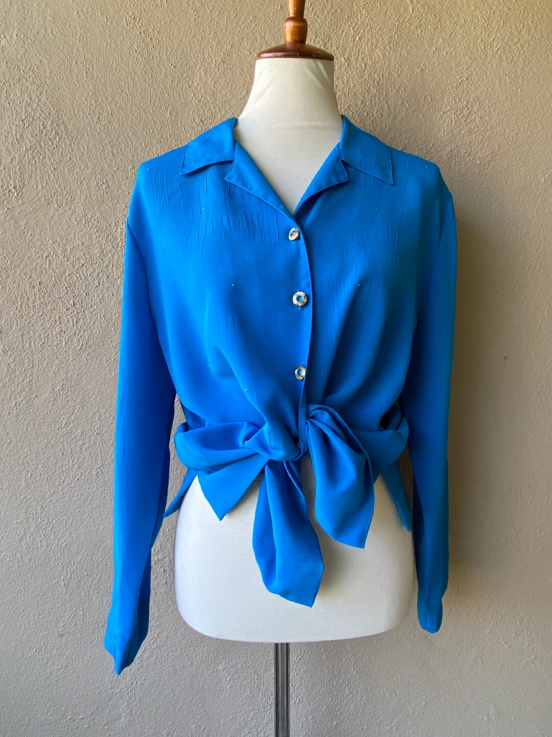 Blue Gem Top - Etsy