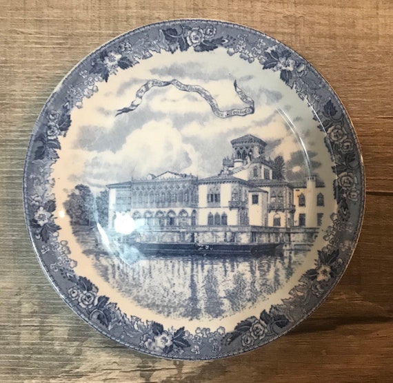 Vintage Old English Staffordshire Ware Plate - Etsy