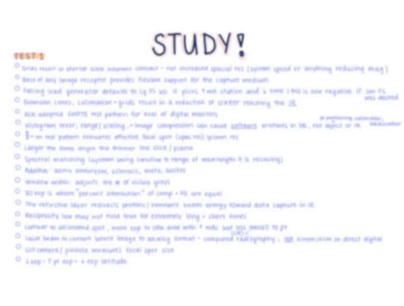 Rad Tech Physics 2 BUNDLE Review PDF - Digital Download - Radiology ...