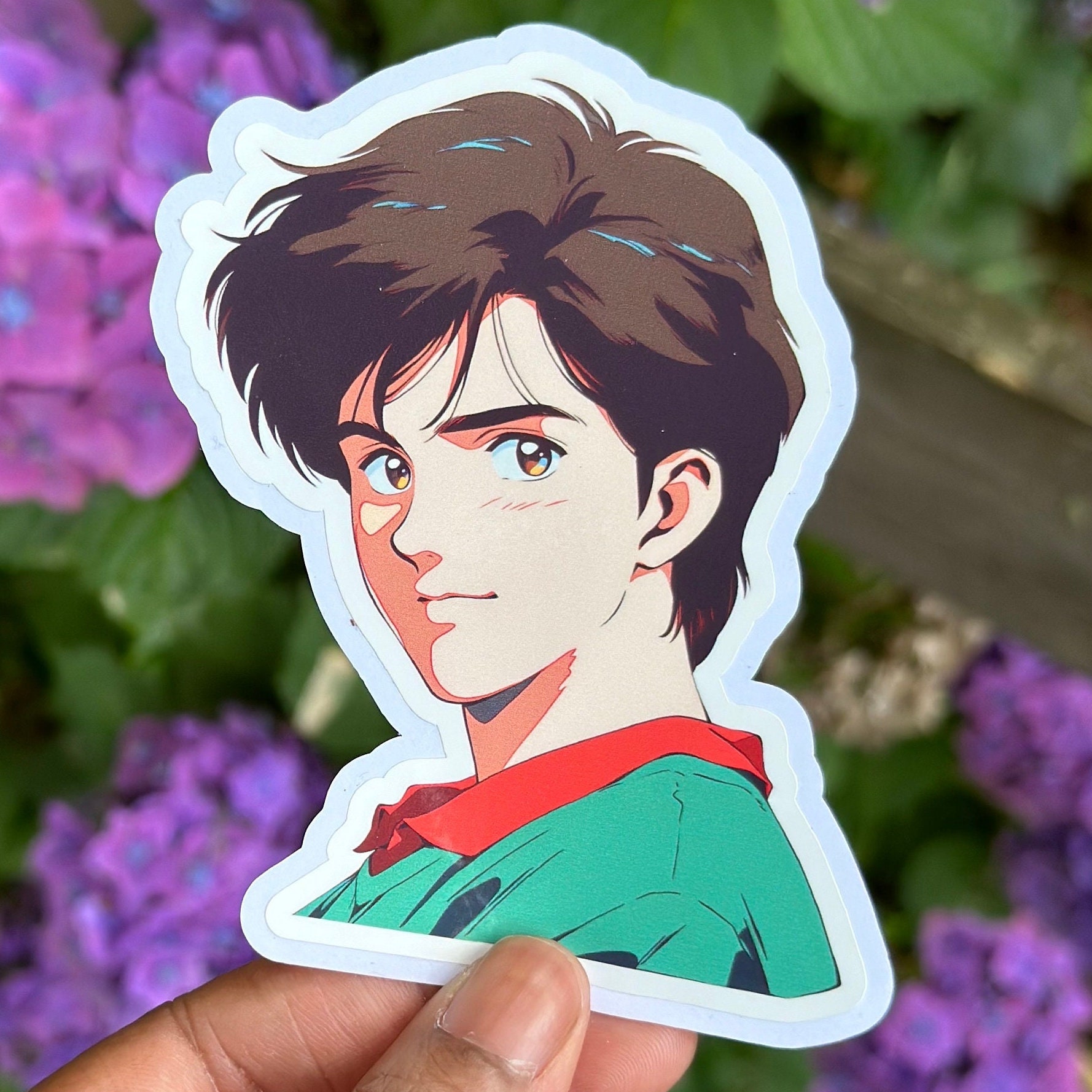 80's Anime Hotties Sticker Shoujo Hotties Dreamboat Anime Boys 80's ...