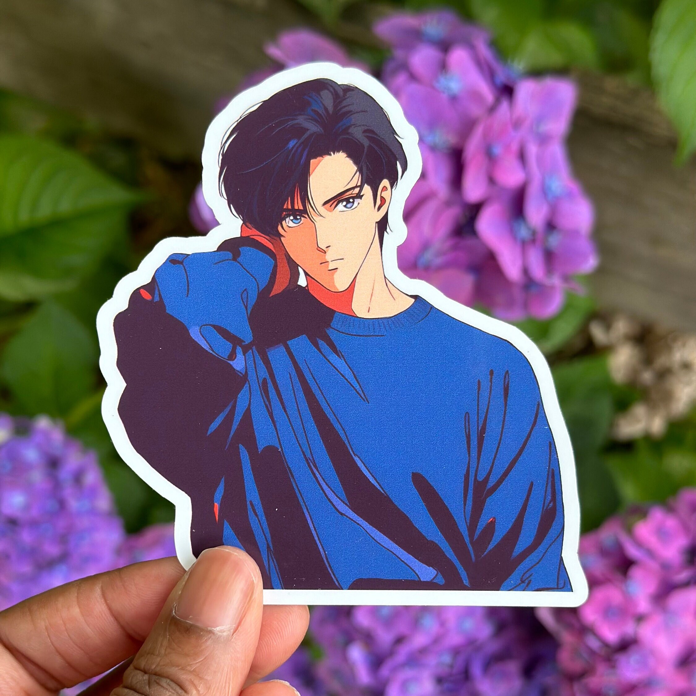 80's Anime Hotties Sticker Shoujo Hotties Dreamboat Anime Boys 80's ...