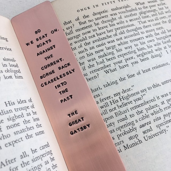 Great Gatsby Quote - Etsy UK