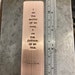 Invictus Quote on a Hand Stamped Copper Bookmark - I Am the Master of ...