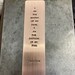 Invictus Quote on a Hand Stamped Copper Bookmark - I Am the Master of ...