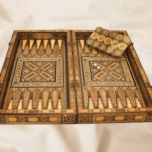 Backgammon and Chess Set, Luxurious HQ, Included ( 20" Chess and ...