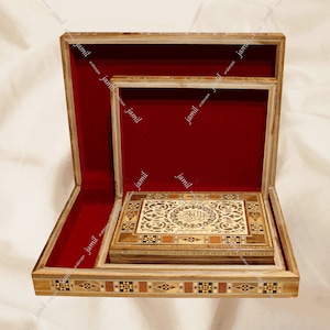 The Quran Box, Wooden Box, Islamic Art, Sweet Box, Book Box, Storage ...