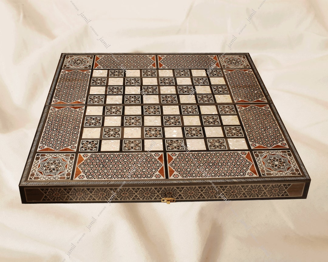Luxurious, Chess Set and Backgammon Board Set, Included ( 20" Chess and ...