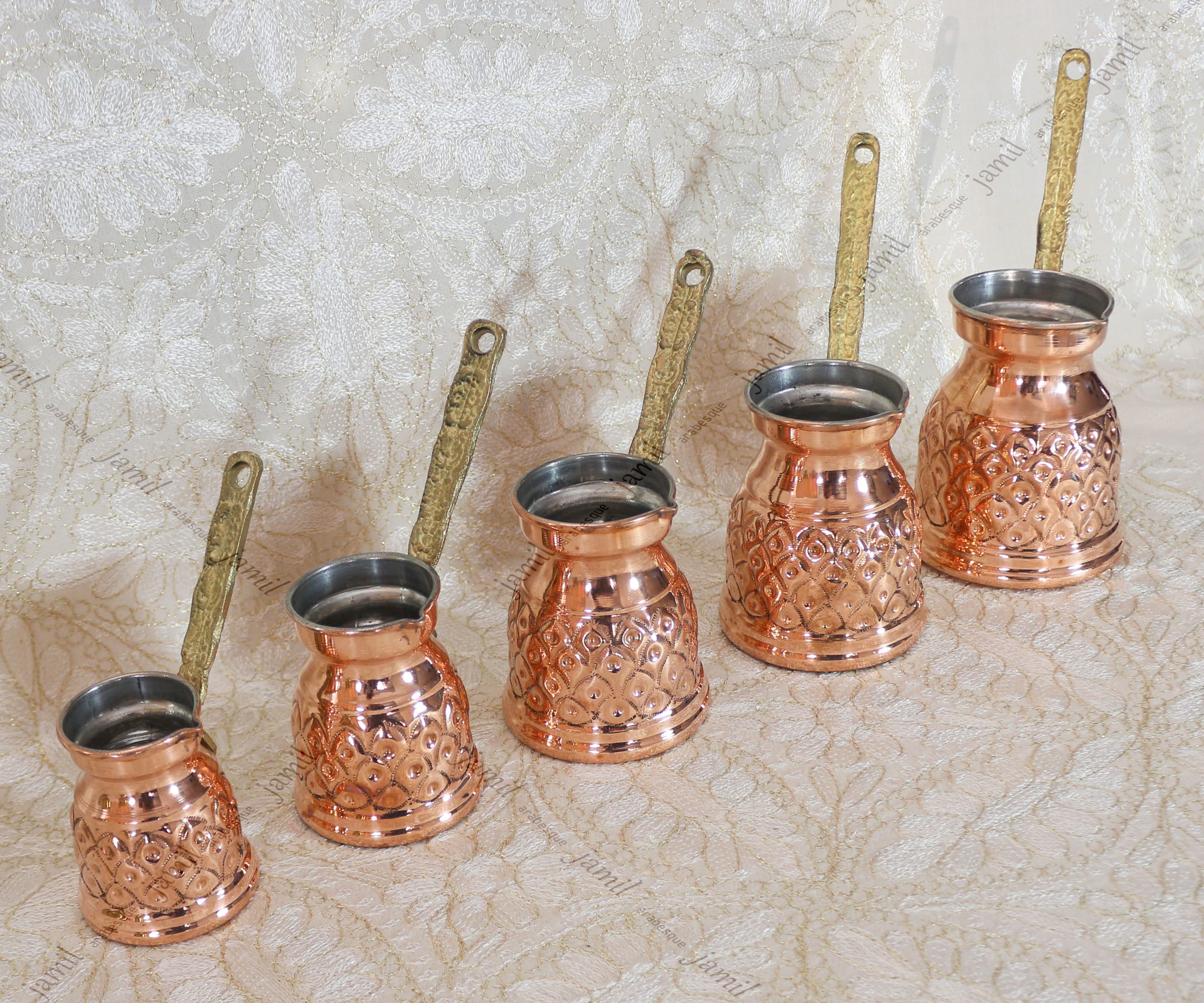 Classic Old Style Coffee Pot Isolated, Uniquely Coffee Pots, Copper ...