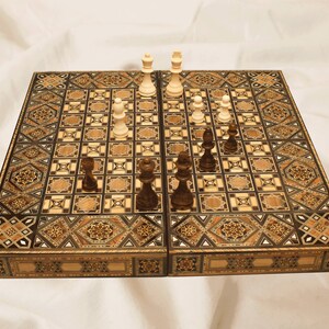 Backgammon and Chess Set, Luxurious HQ, Included ( 20" Chess and ...