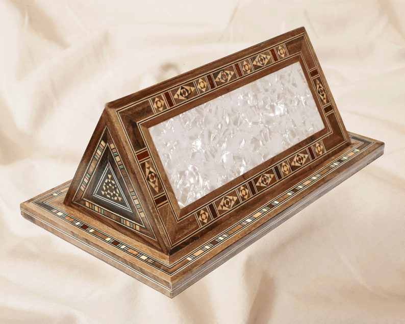 Double Sided Desk Name Plate Office Desk Accessories Name - Etsy