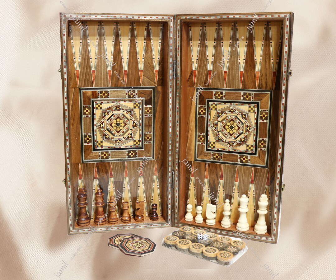 Chess and Backgammon Board Set, Included ( 20" Chess and Backgammon ...