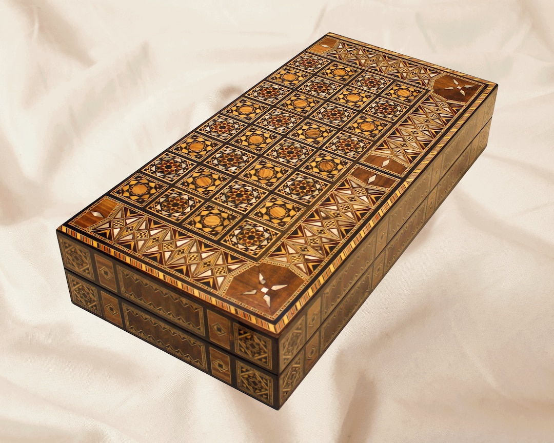 Luxurious Chess and Backgammon Board Set, Include ( 20" Chess and ...