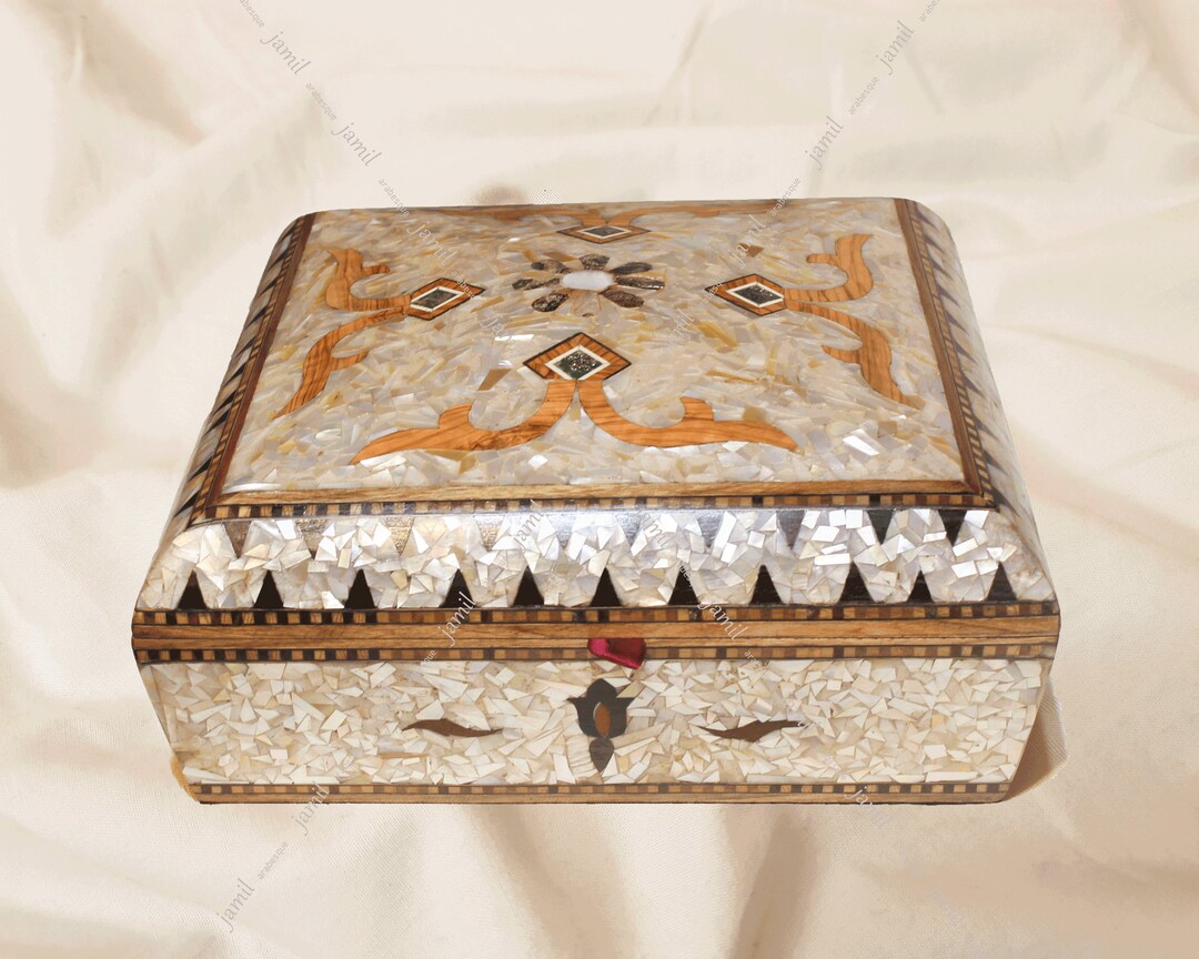 Super HQ Large-sized Jewelry Box, Mosaic Box, Jewelry ,handmade Box ...