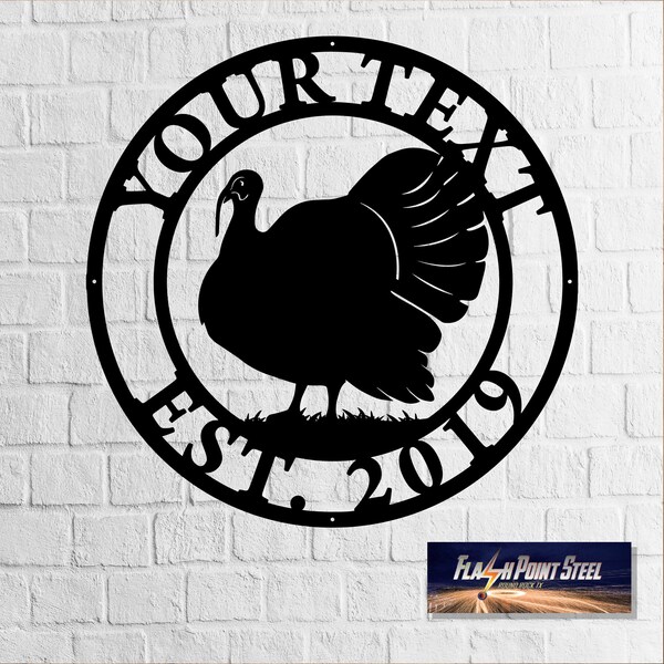 Metal Turkey - Etsy