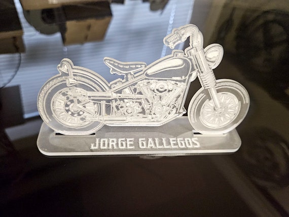 Motocicleta Chopper Personalizada En 3d Manta Personalizada Impresa