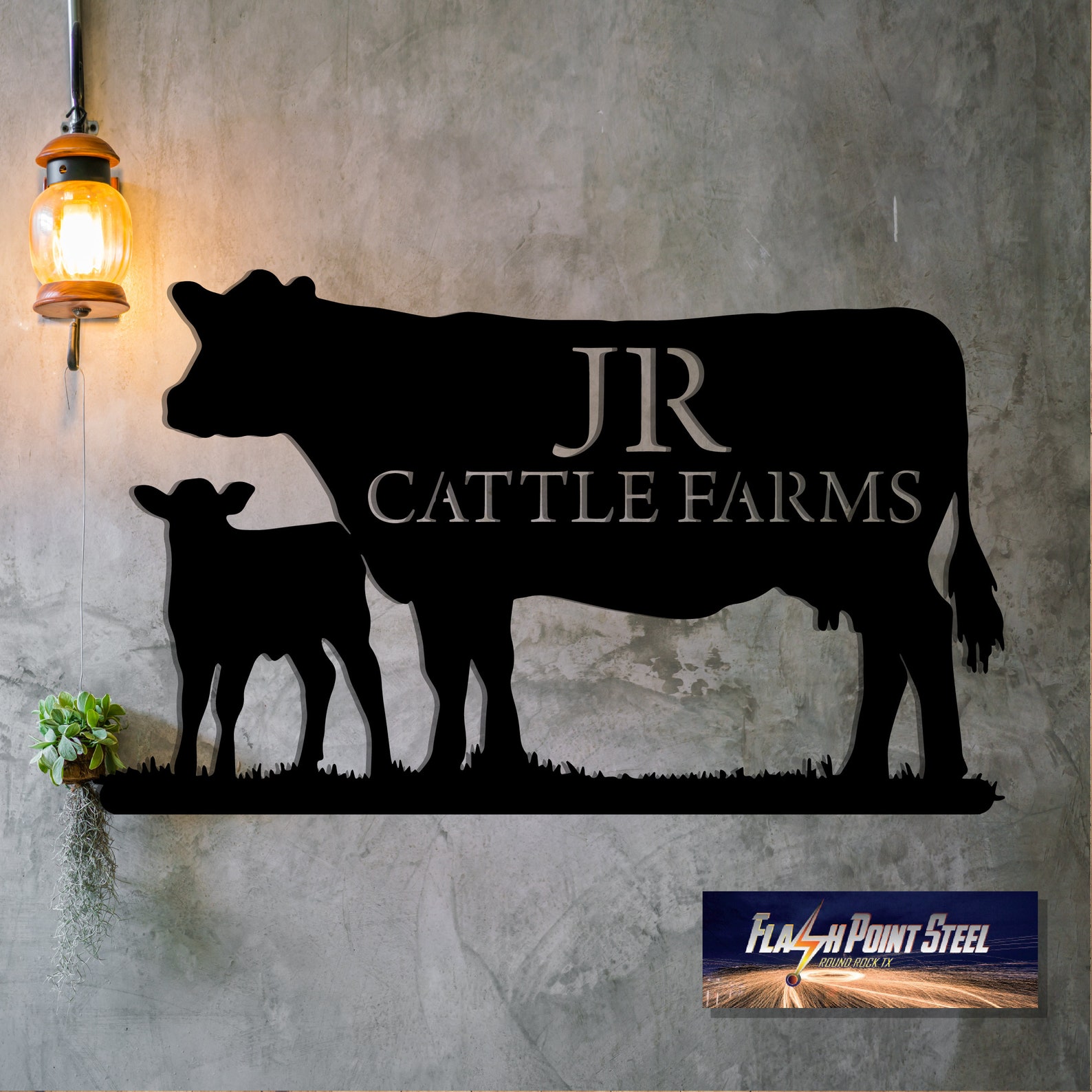 Cattle Metal Sign Custom Cow/calf Farmer Sign Personalized - Etsy