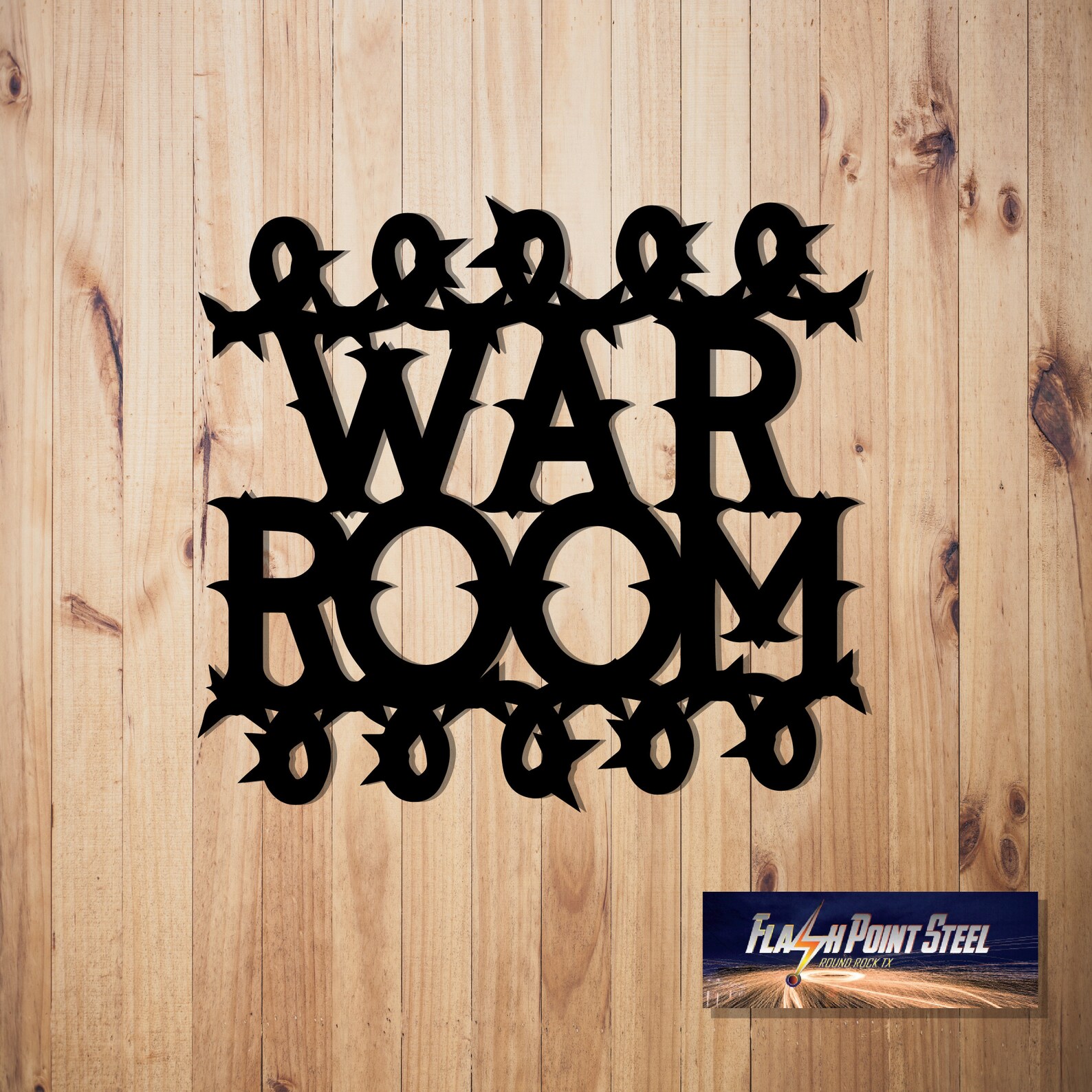 War Room Sign Plasma Cut steel Sign CNC steel Art Prayer - Etsy