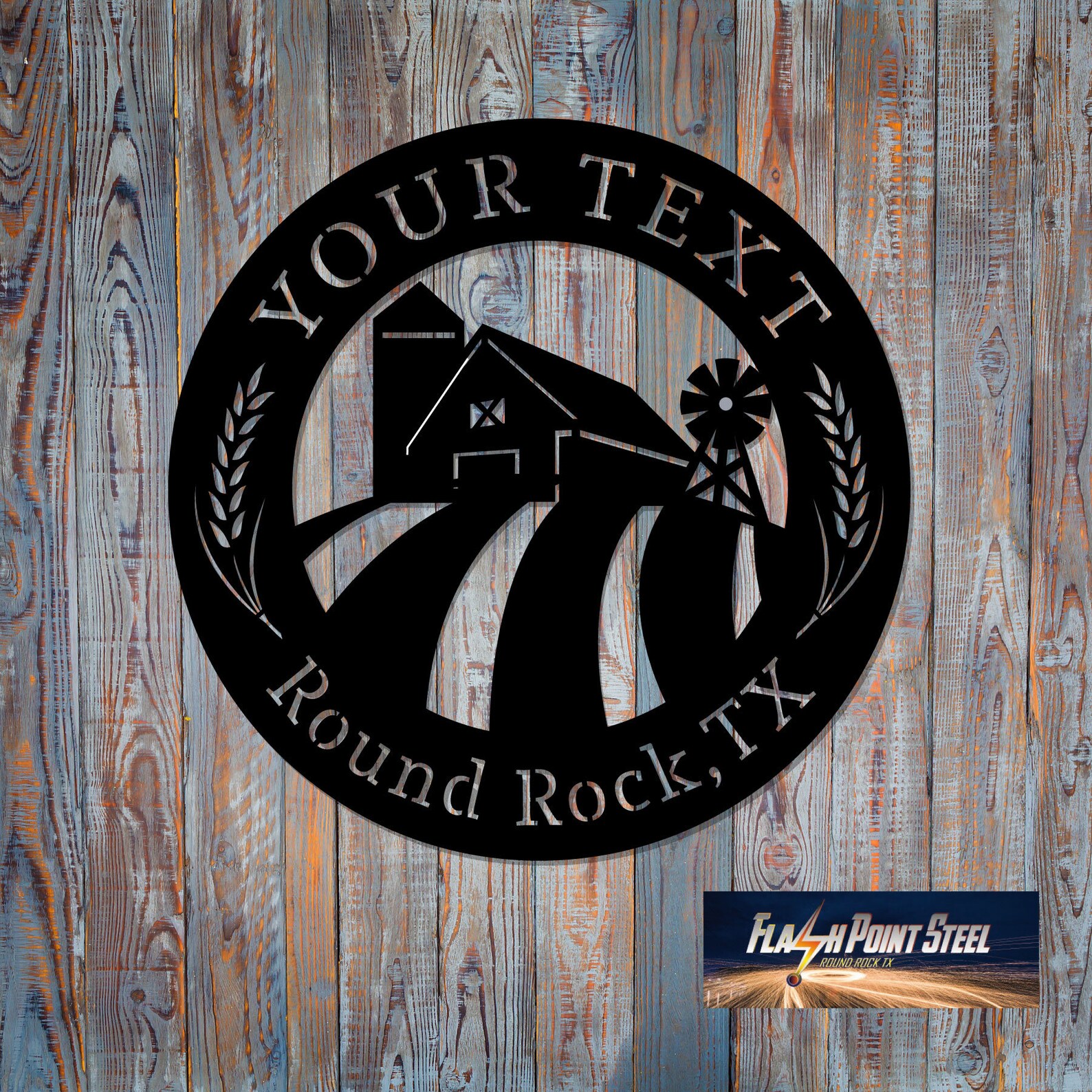 Personalized Sign Ranch Sign Farm Sign Vintage Steel Art - Etsy