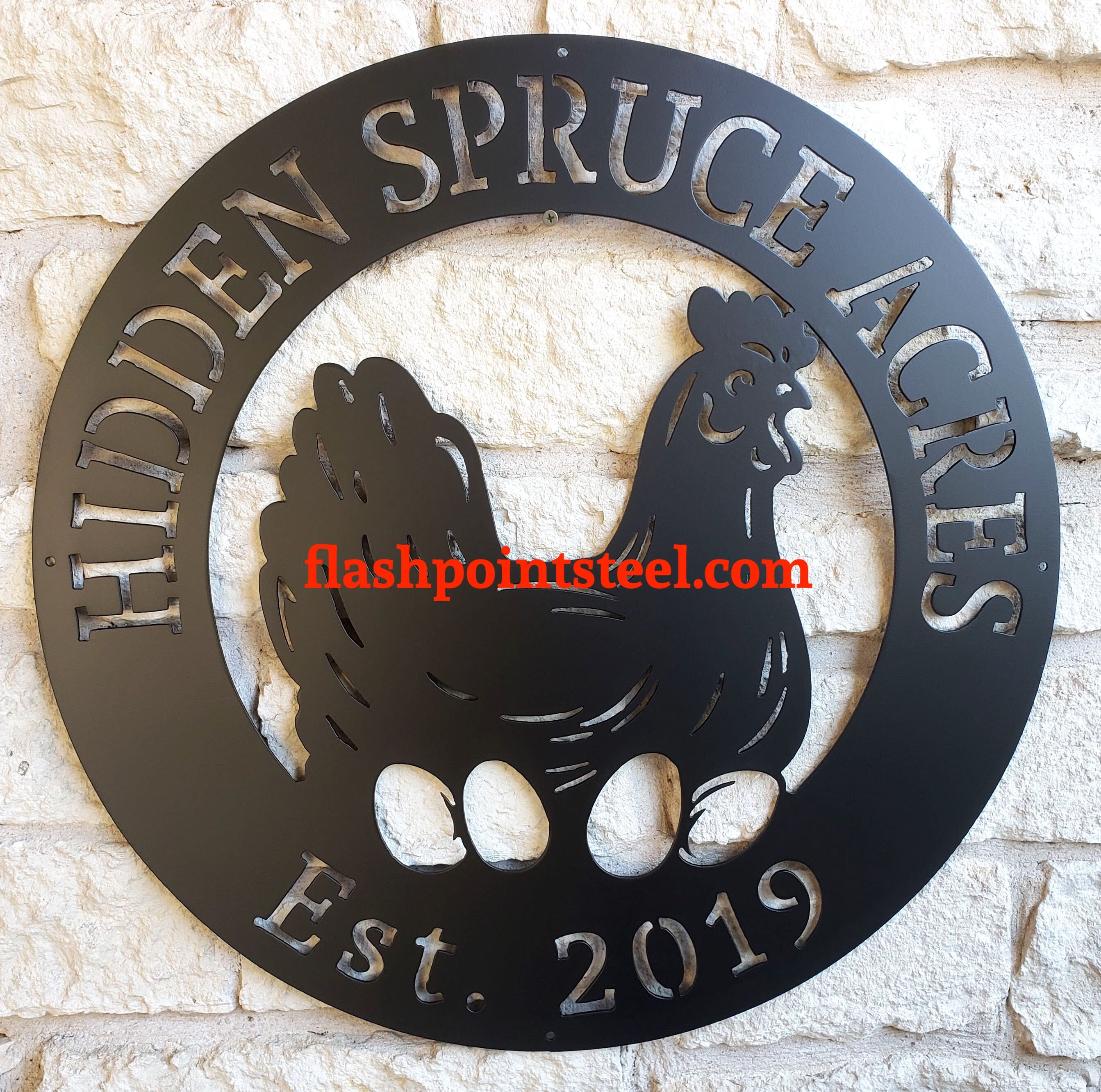 Chicken Fresh Eggs Metal Sign Chicken nest Custom Farmer | Etsy