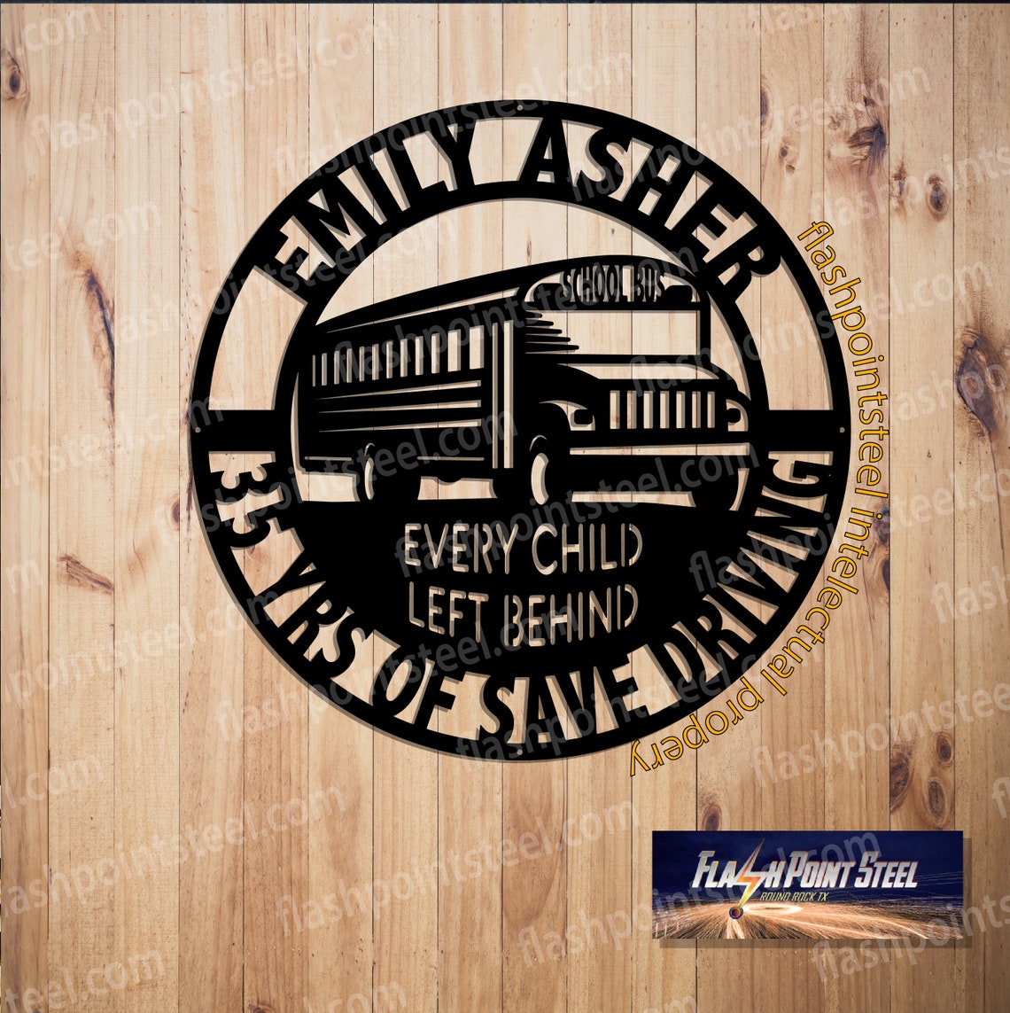 School Bus Driver SIGN Metal Art Bus Sign Retired Driver | Etsy