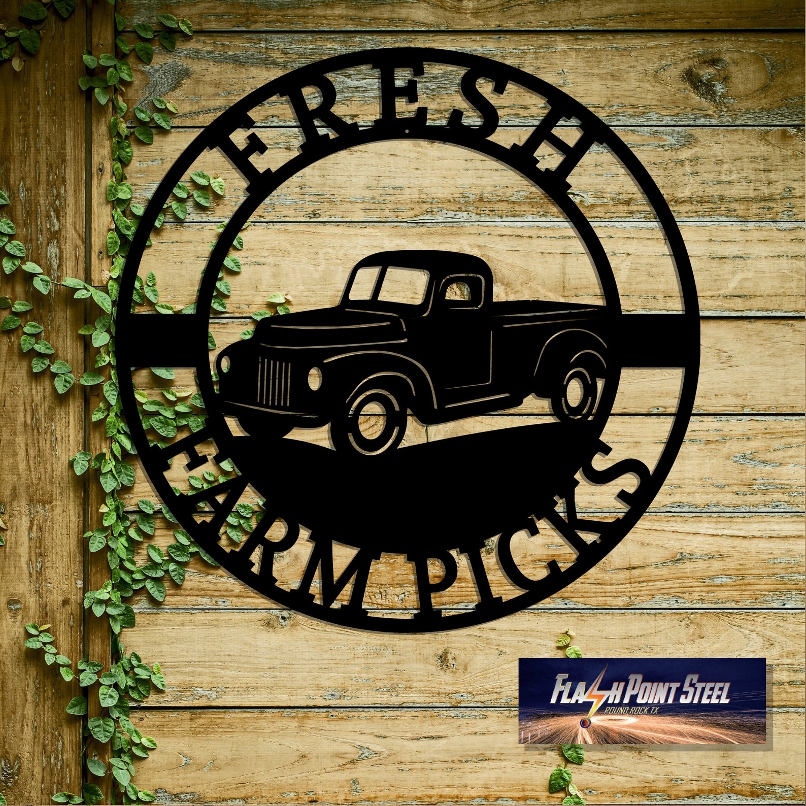 Letrero de camión vintage personalizado letrero de rancho - Etsy México