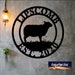 Sheep Metal Sign Custom Sheep and Lamb Farmer Sign - Etsy