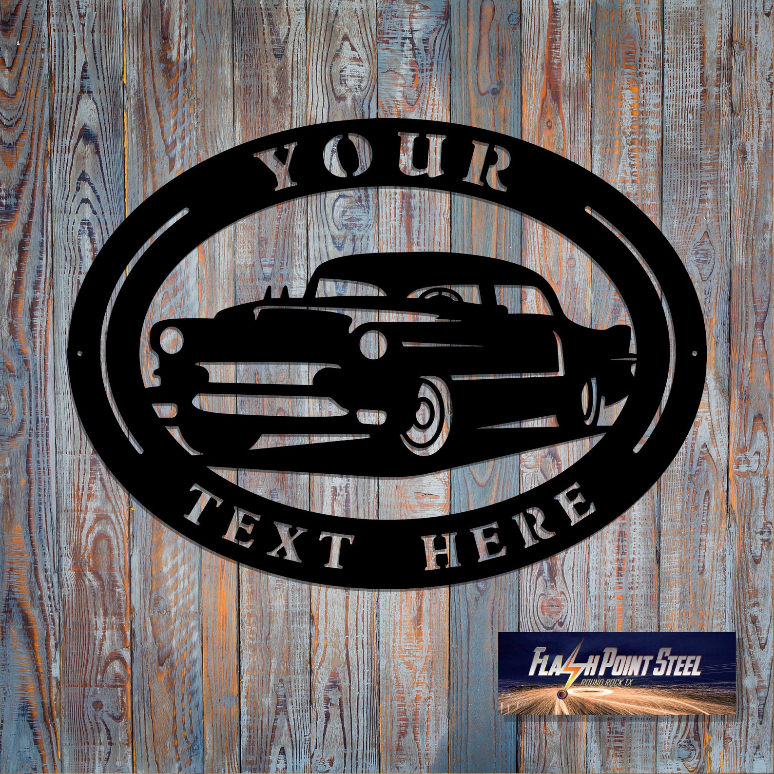 Hot Rod Sign Personalized Steel Art Metal Sign Motor - Etsy